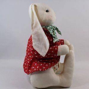 Handmade | Accents | Vintage Handmade Floppy Eared Rabbit Muslin Bunny ...